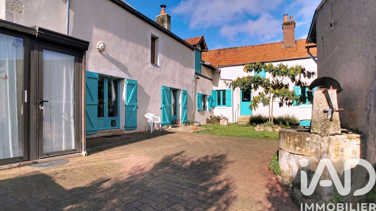 Vente maison à Ouzouer-sur-Trézée (45250) : longère 5 pièces 122 m² ...