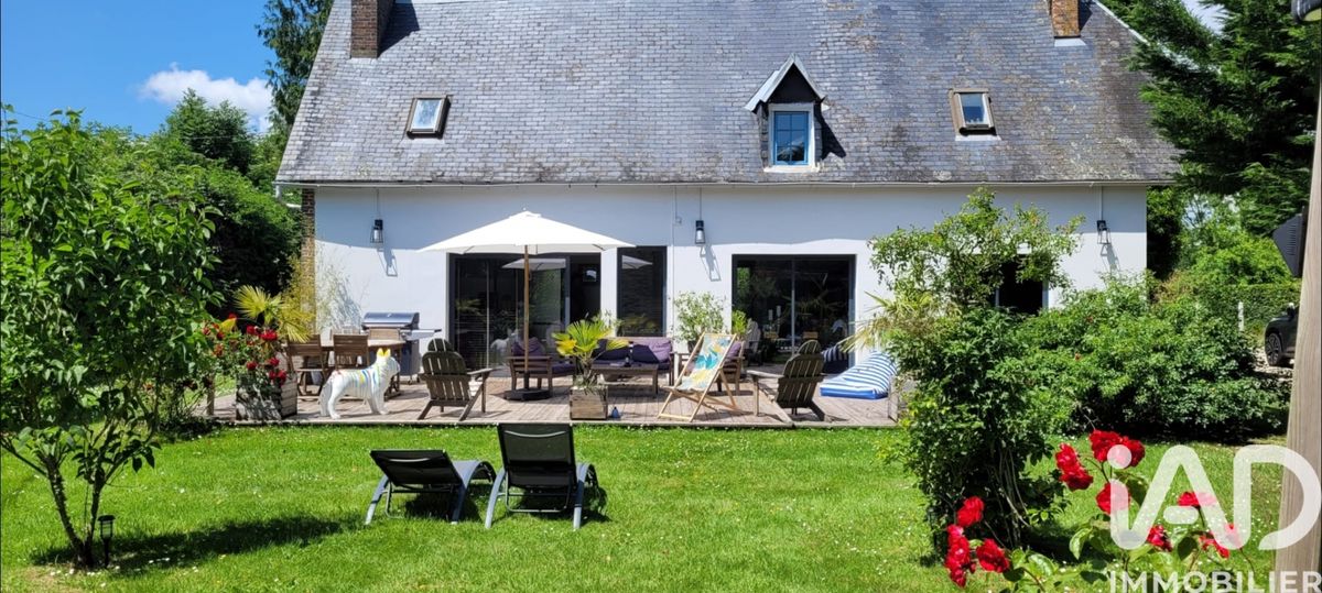Vente maison à Trouville-la-Haule (27680) : longère 4 pièces 105 m² ...