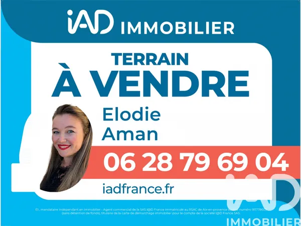 Vente terrain à rousset (13790) : terrain 15 340 m² - 1659397 - iad