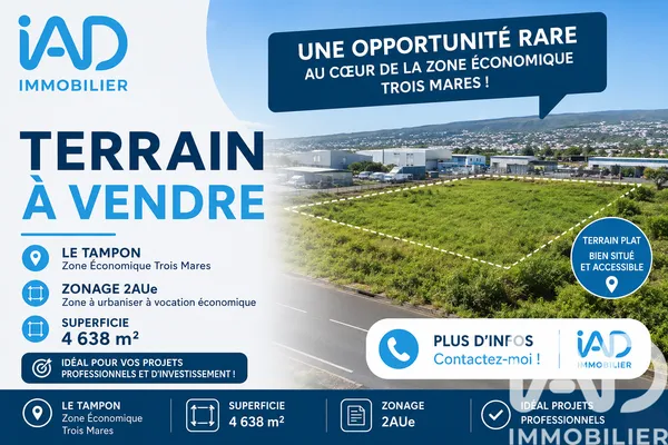 142 biens immobiliers à vendre à Le Tampon - iad
