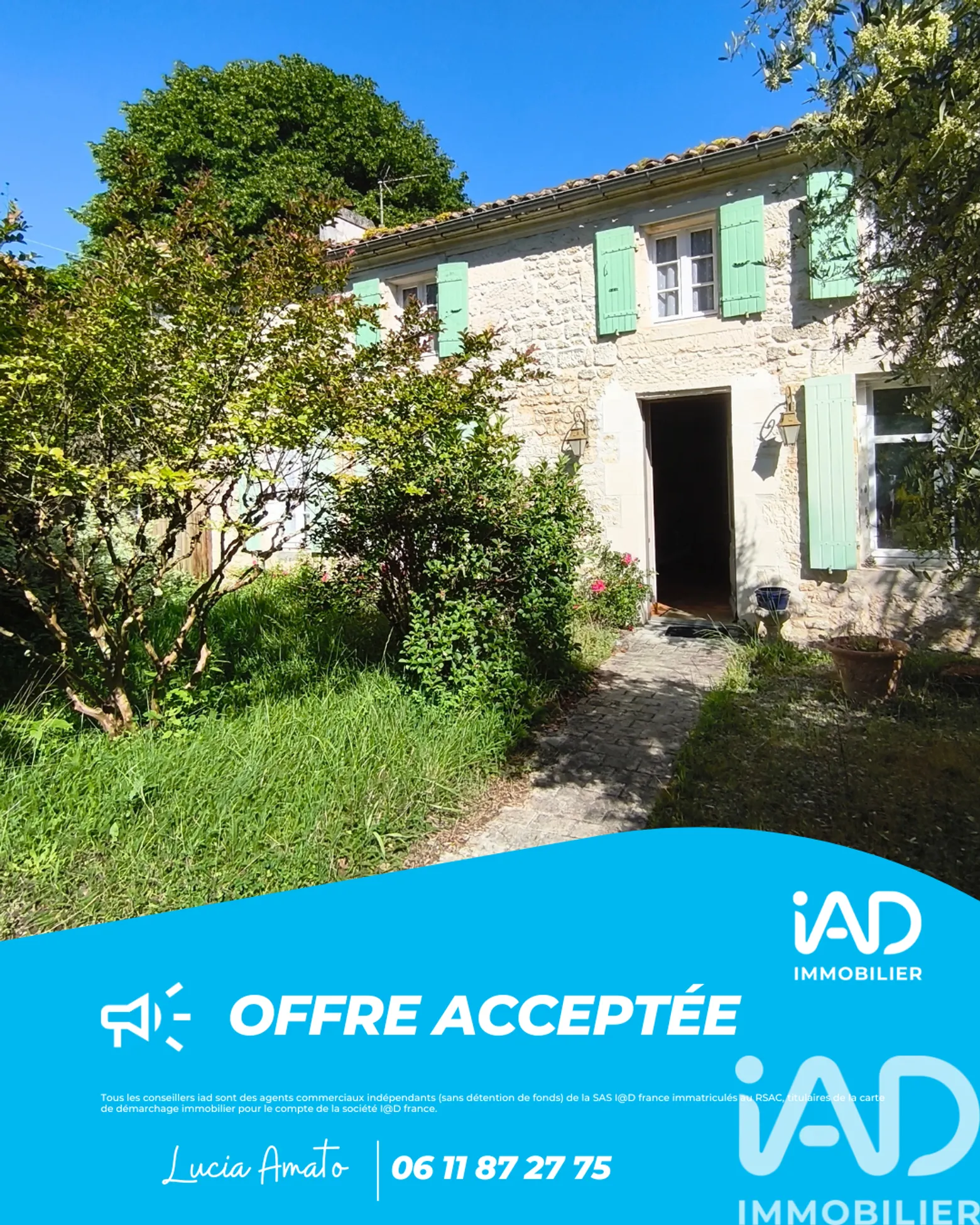 Vente maison à Rétaud (17460) : maison 7 pièces 223 m² - 2030366 - iad